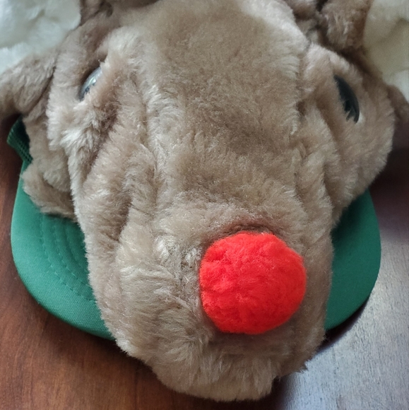 Source Unknown | Accessories | 98s Vintage Rudolph The Red Nosed ...